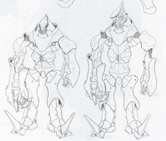 Concept et modèle 3D du Slugman